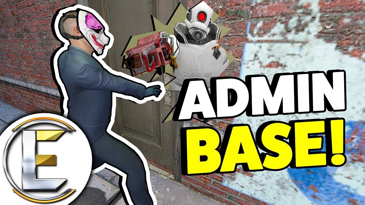 ADMIN BASE! - Gmod DarkRP Admin (Super Admin With OP Weapons Defending ...