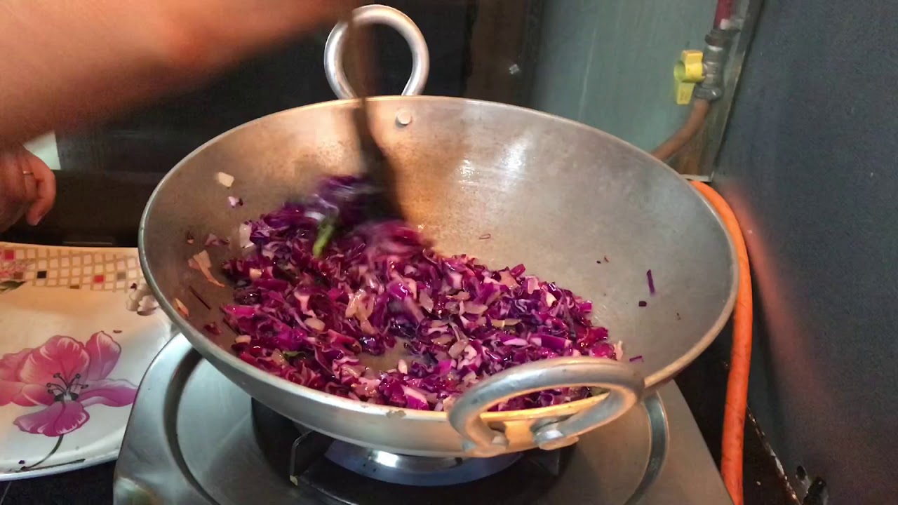 Purple Cabbage Recipe | Melo’s Kitchen | Karunya Jabez - YouTube