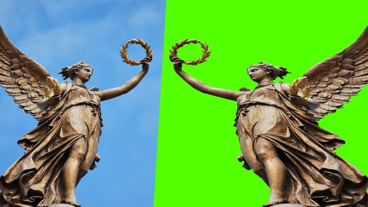 TOP 3 (BEFORE AND AFTER) STATUES PRE KEYED GREEN SCREEN - YouTube
