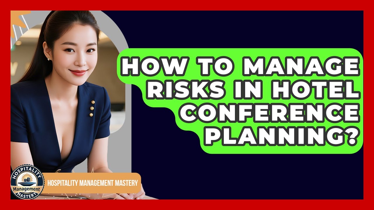 How To Manage Risks In Hotel Conference Planning? - Hospitality ...