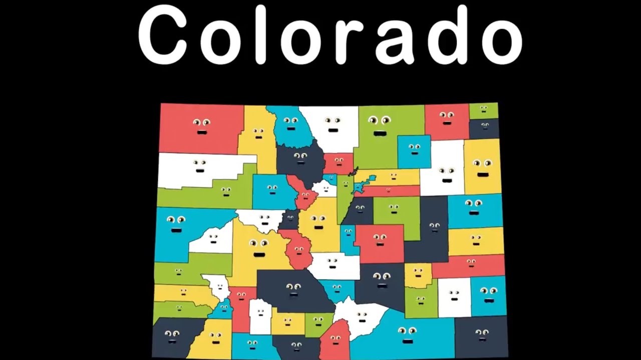 Learn The 64 Counties of Colorado - YouTube