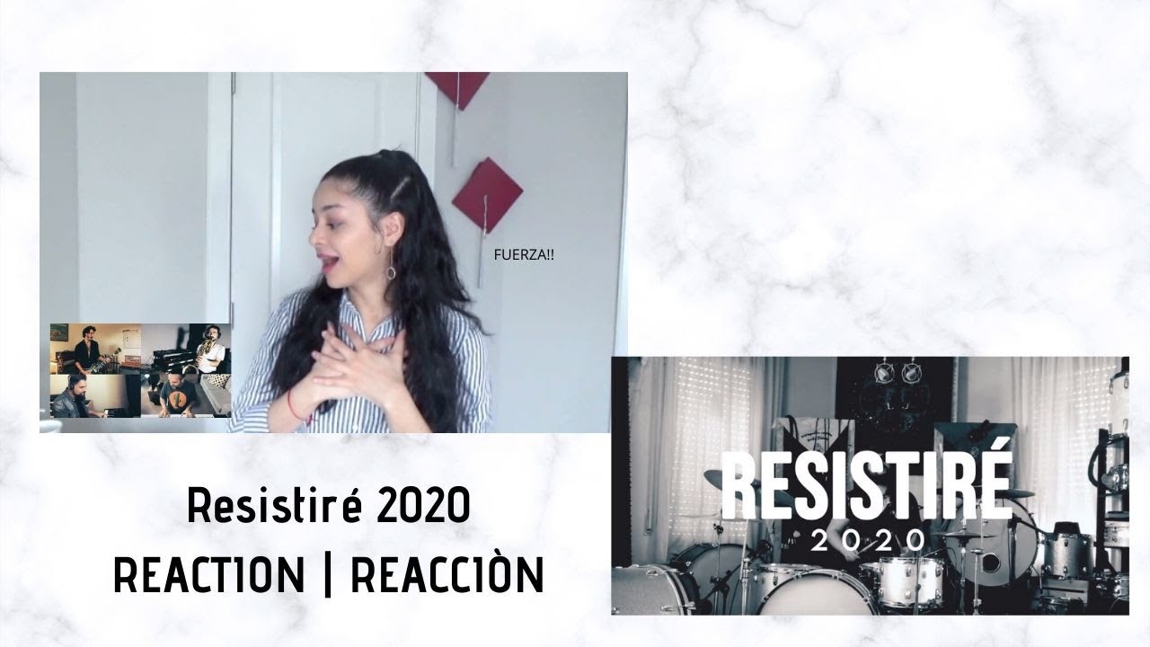 RESISTIRÉ 2020 - Video Oficial REACCIÓN | REACTION #Resistiré - YouTube