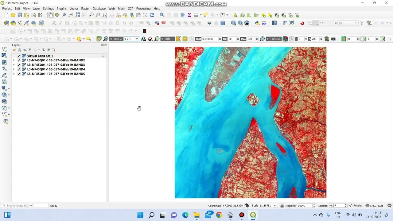 Prepare#Supervised#image classification#IRS LISS-3#QGIS-3.16(University ...