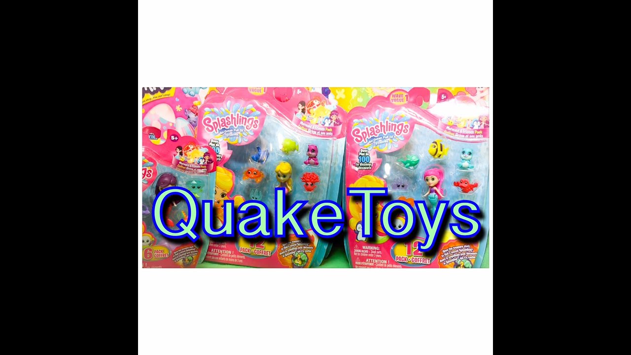 New Splashlings Wave 1 Mermaid 12 packs Mystery Toy Super Rare ...