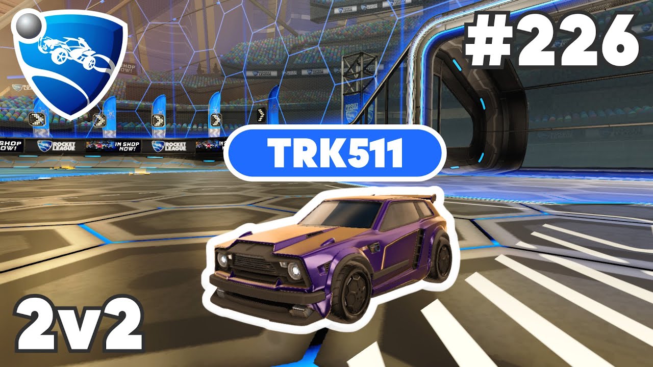 trk511 Ranked 2v2 PRO Replay #226 - Rocket League Replay - YouTube