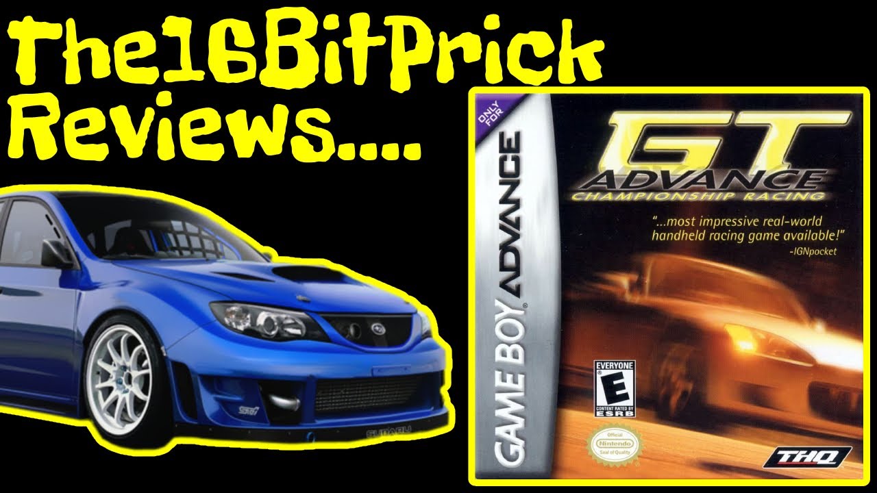 GT Advance Championship Racing - Game Boy Advance - The16BitPrick - YouTube