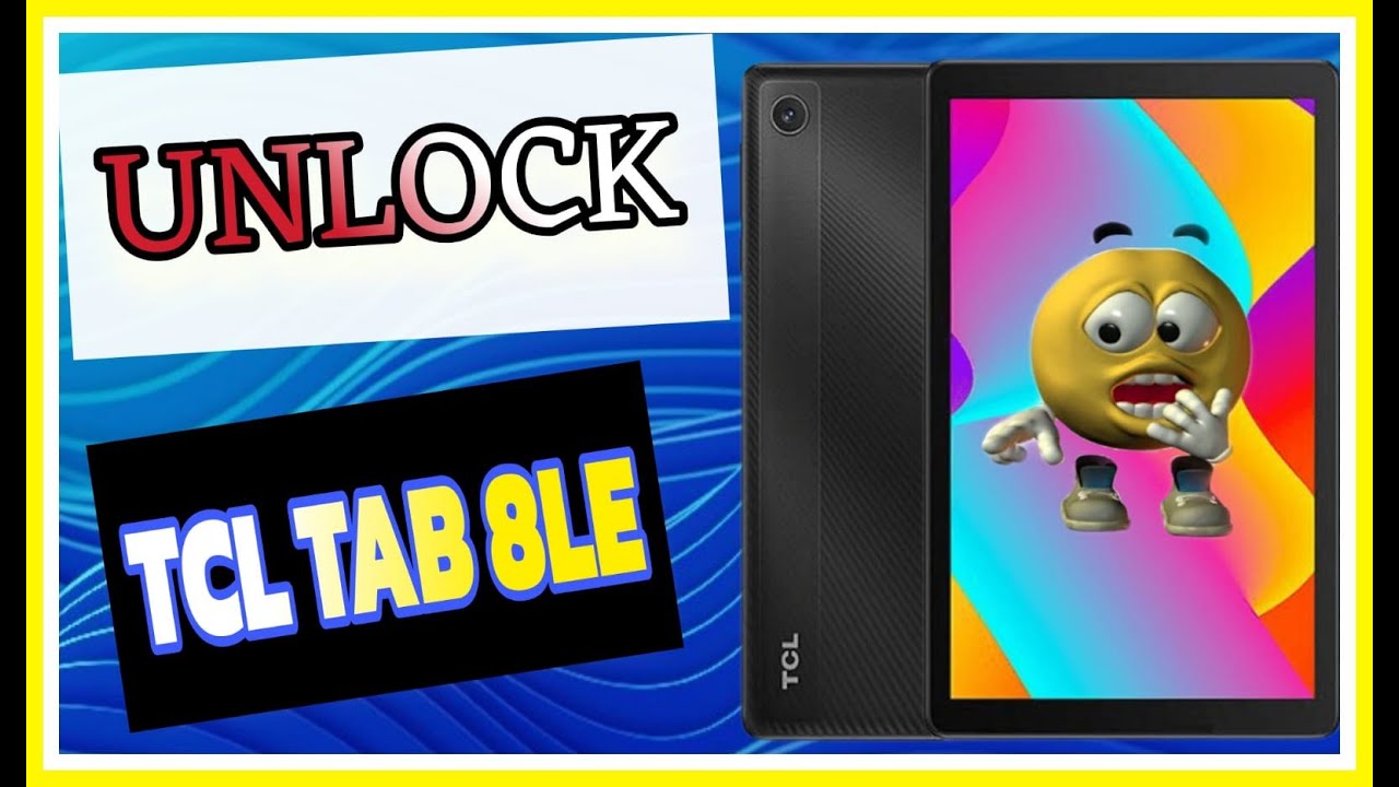 UNLOCK TCL 9137W TAB 8 LE - YouTube