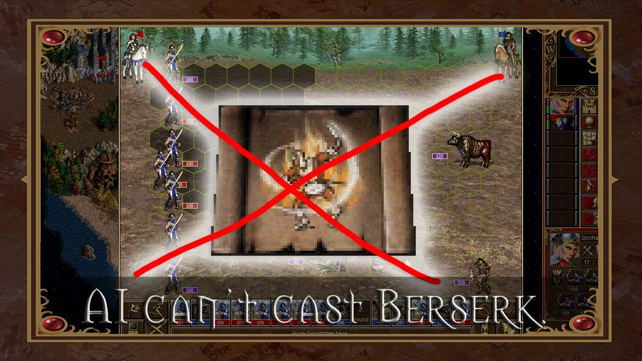 No, AI can't cast Berserk spell, but it learned it in HotA - Did you ...