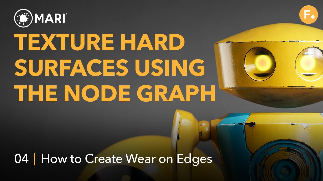 Texture Hard Surfaces Using Mari's Node Graph | 4: How to Create Wear ...