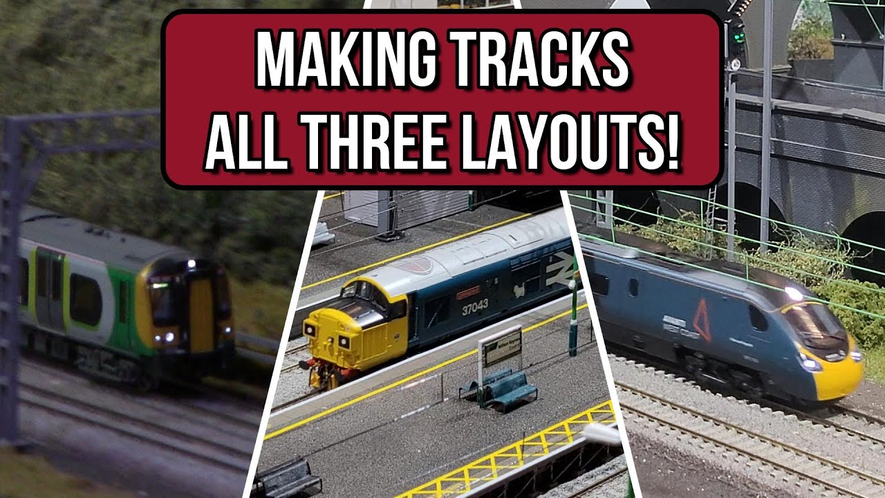 ALL THREE Making Tracks Layouts at Chester Cathedral (2021 - 2023 ...