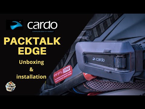 CARDO PACKTALK EDGE - Unboxing & Installation - YouTube