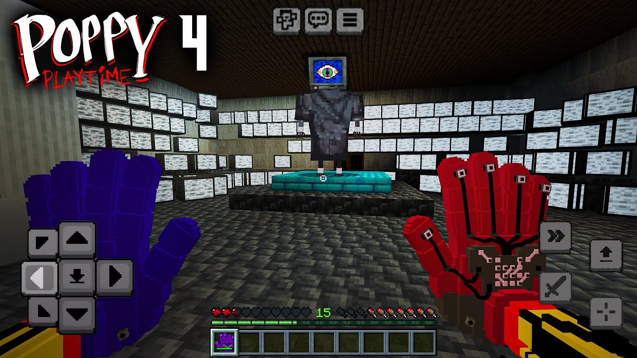 [Chapter 4][Full Map] Poppy Playtime Chapter 4 - Minecraft map - YouTube