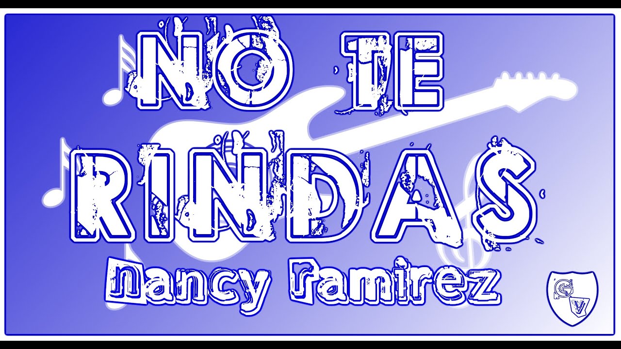 No te rindas - Letra - YouTube