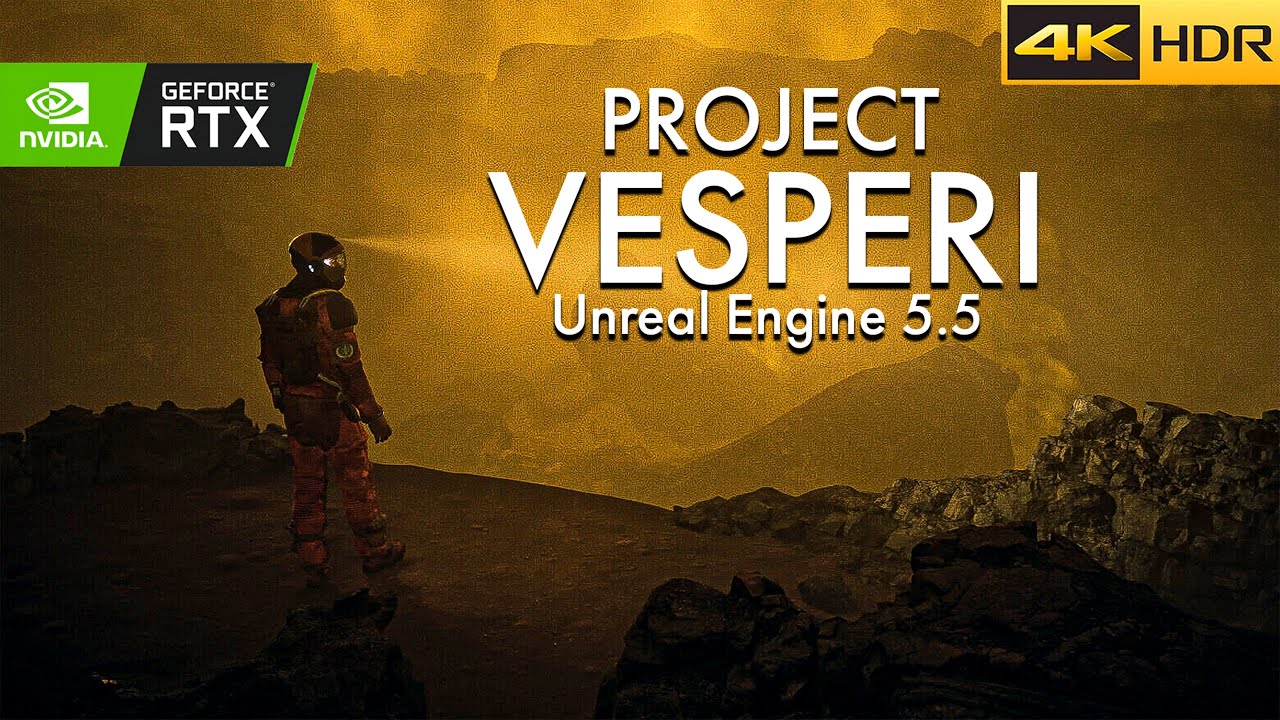 PROJECT VESPERI - NEW INSANE GAMEPLAY DEMO | Sci-Fi SPACE Aliens ACTION Game in UE5 [4K 60FPS ...