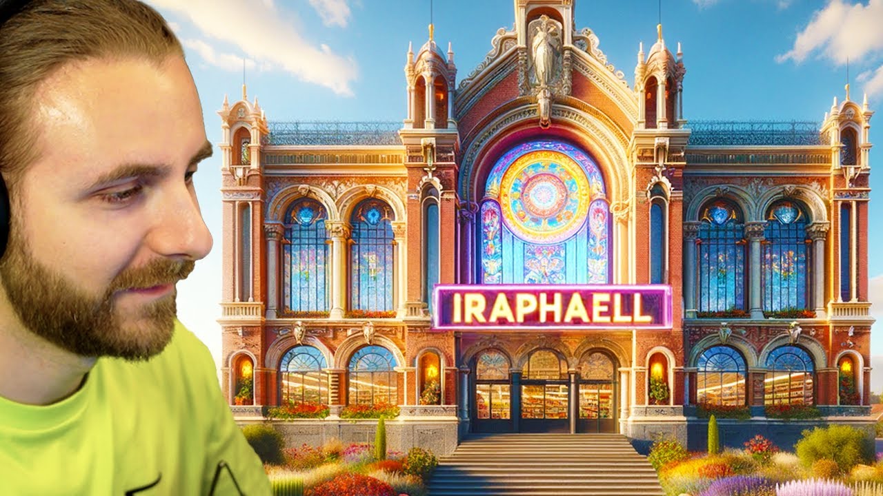 Vino la *SUPERMARKET* iRaphahell! - YouTube