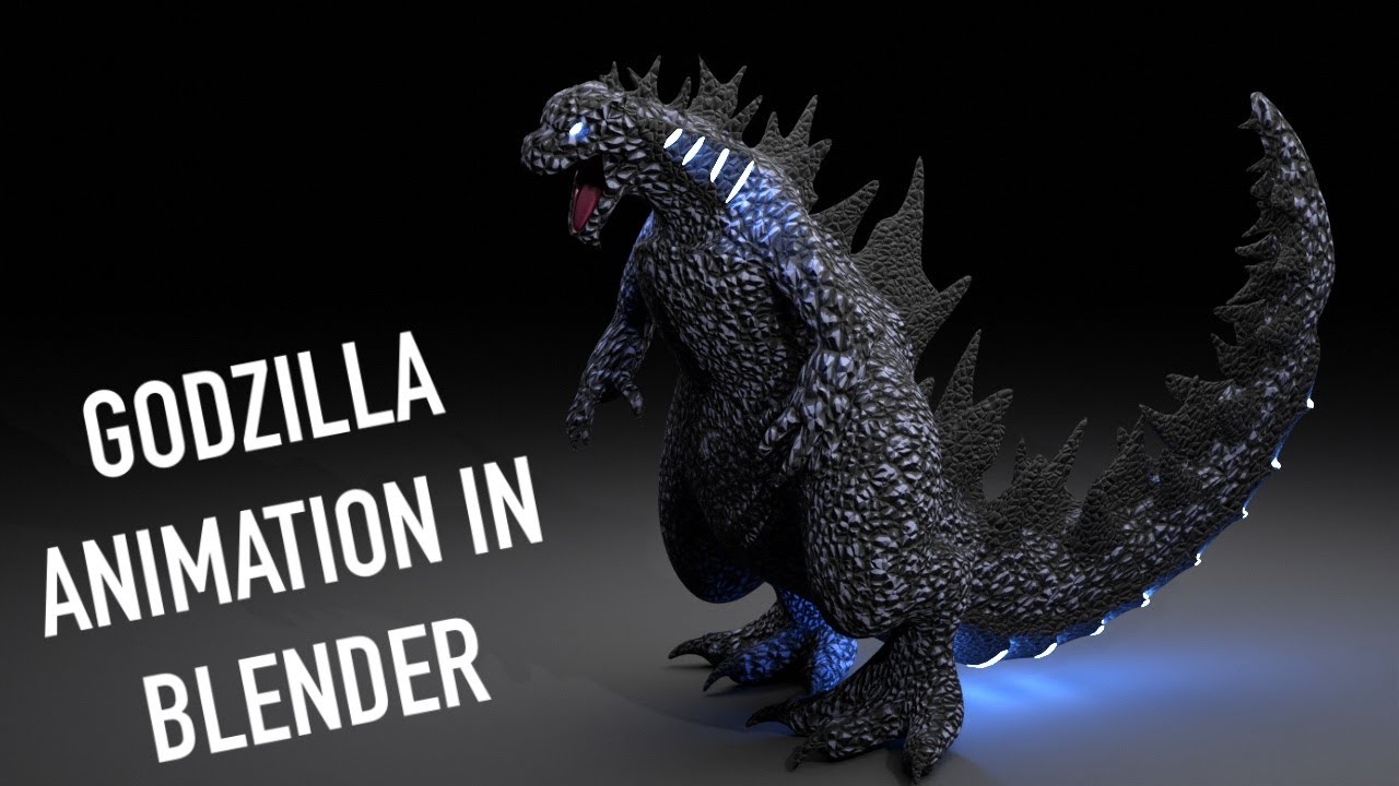 How I Made A GODZILLA Animation In Blender 3D - YouTube