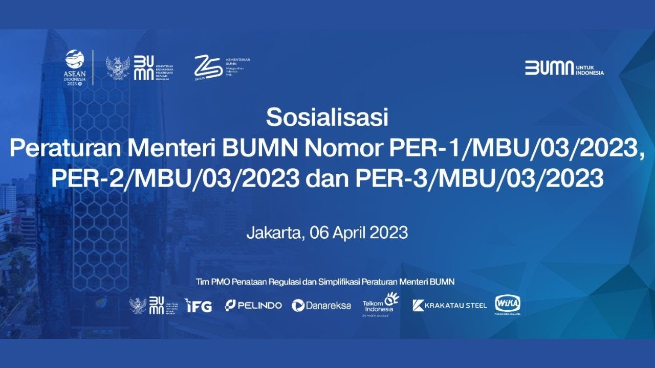 Sosialisasi Peraturan Menteri BUMN - YouTube
