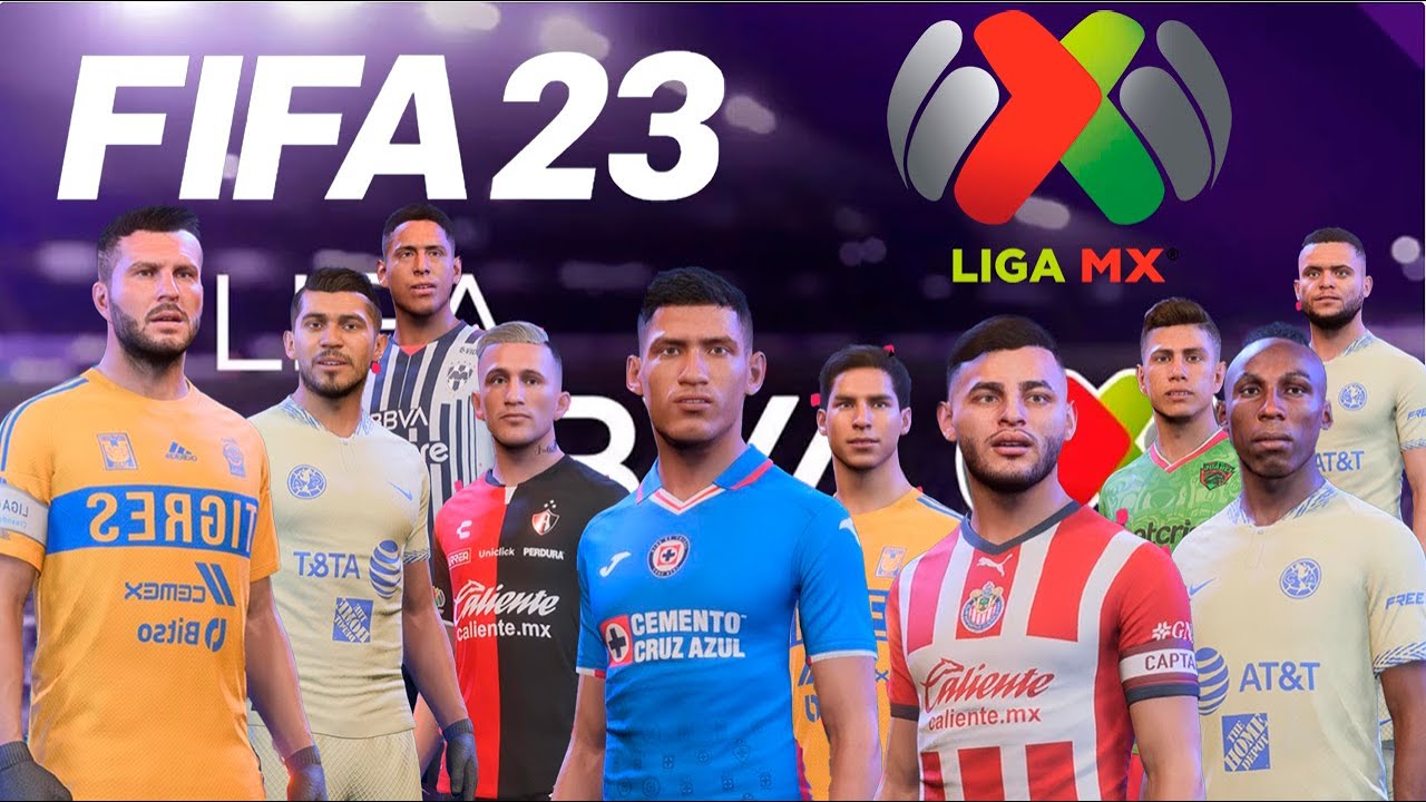 ASI ES LA LIGA MX CON LTA MOD v1 EL MEJOR MOD DE FIFA 23 - YouTube