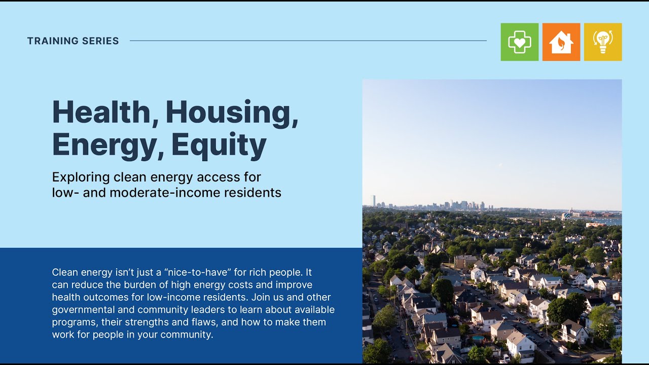 Health, Housing, Energy, Equity: Exploring the Intersections - YouTube Health, Housing, Energy, Equity: Exploring the Intersections - YouTube
