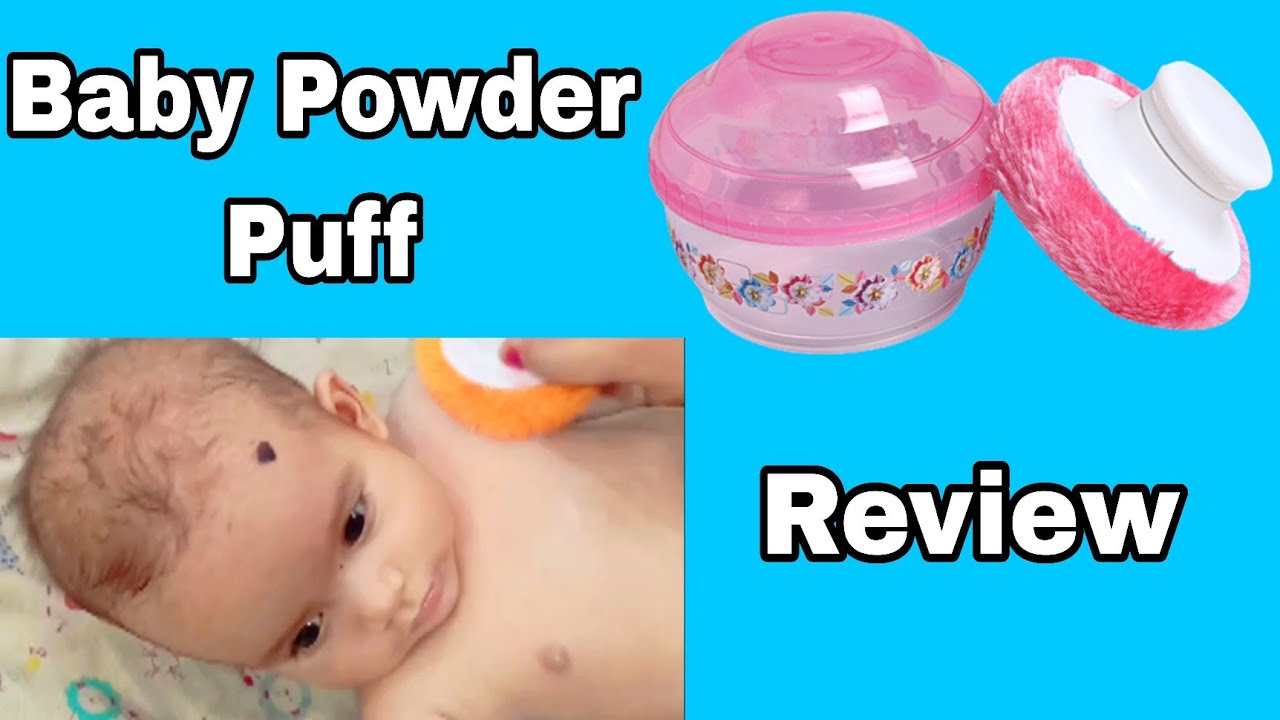 Baby powder puff | soft puff for baby | daily use | Review ...