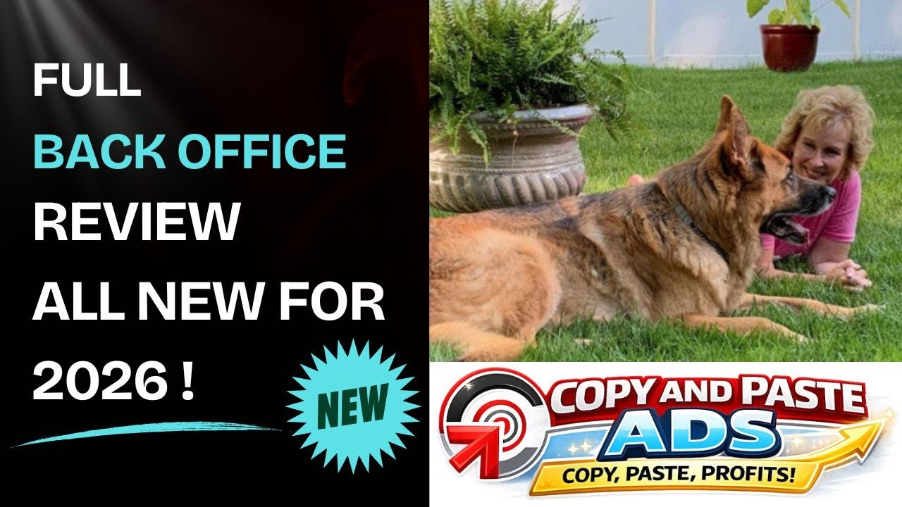 Copy and Paste Ads System Walkthrough | Full Back Office Review All New ...