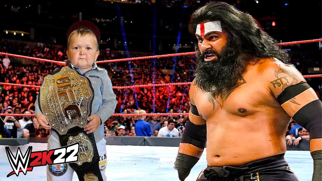 Veer Mahaan vs. Hasbulla (WWE 2K22) - YouTube