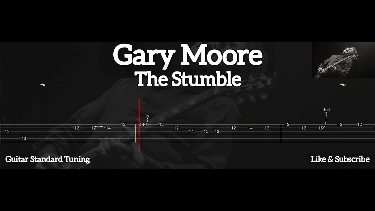 Gary Moore - The Stumble ( Tab Guitar ) - YouTube