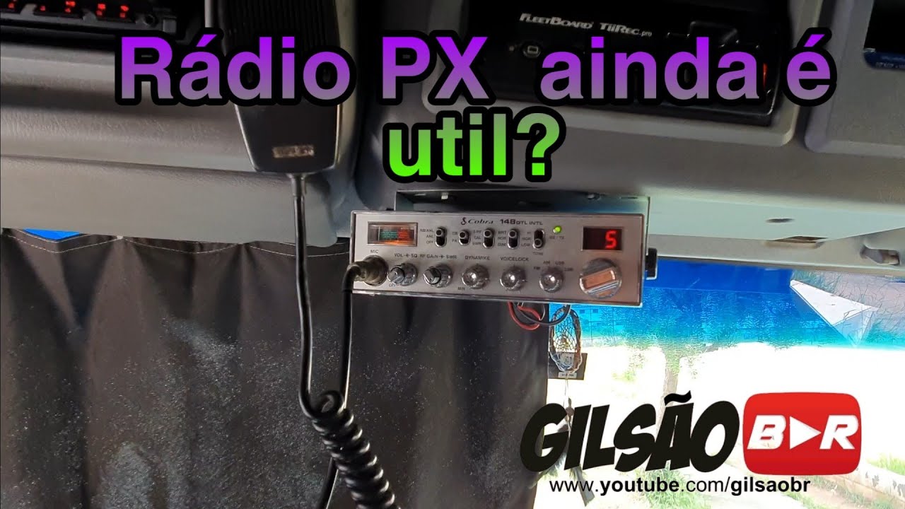 Rádio PX ainda é muito utilizado em 2020? - YouTube