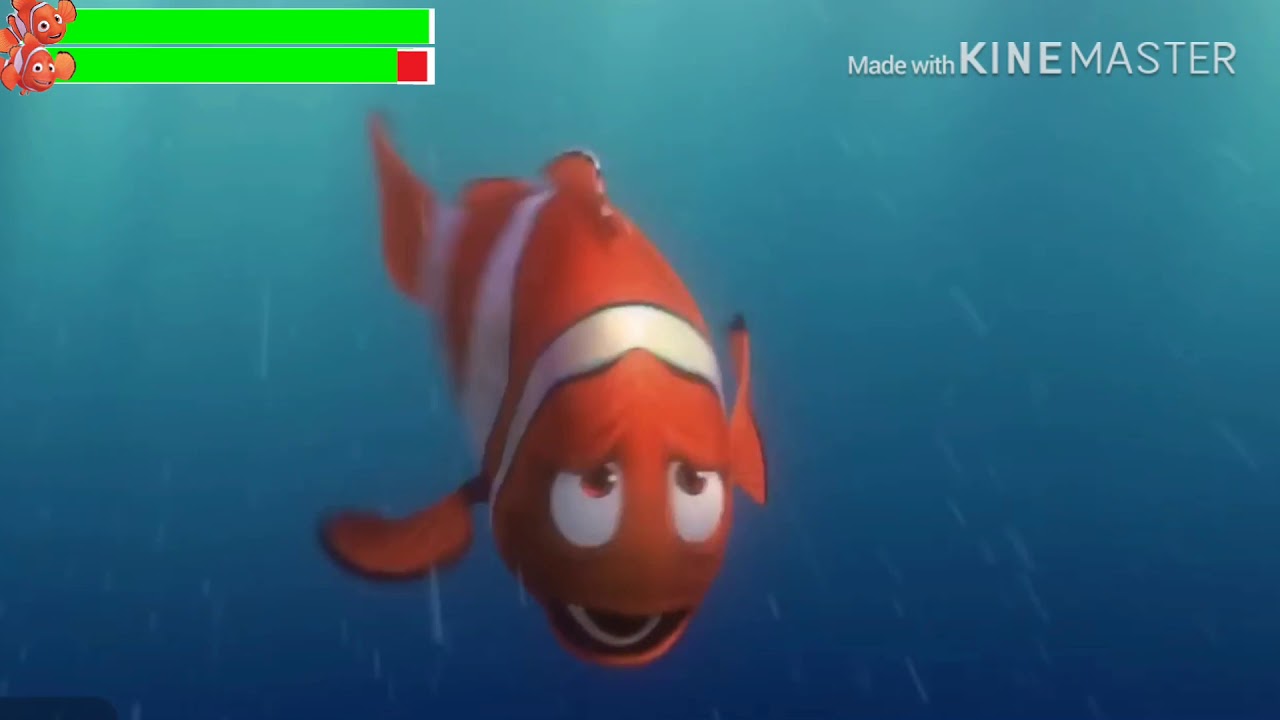 Finding Nemo Marlin Goes Dazed with healthbars - YouTube