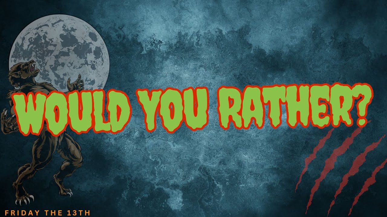 "Would You Rather" Music Clap or Play-along--Friday the 13th Rhythms ...