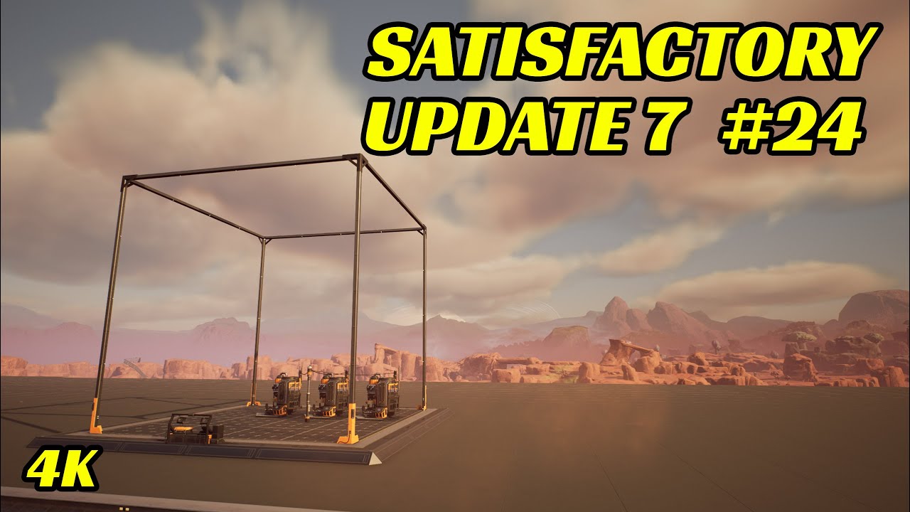 NOVEDADES DE LA UPDATE 7 | SATISFACTORY UPDATE 7 GAMEPLAY ESPAÑOL 24 ...