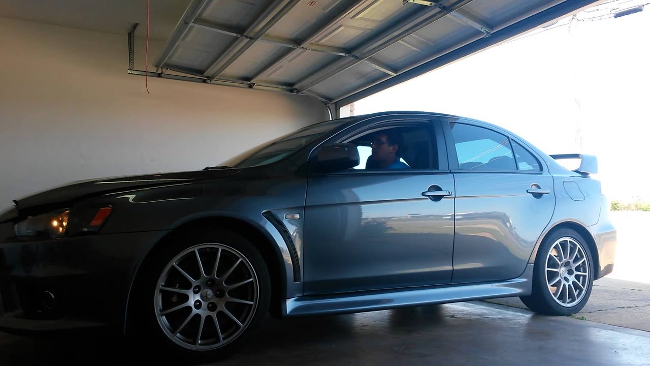 Evo X locked up rear differential - YouTube