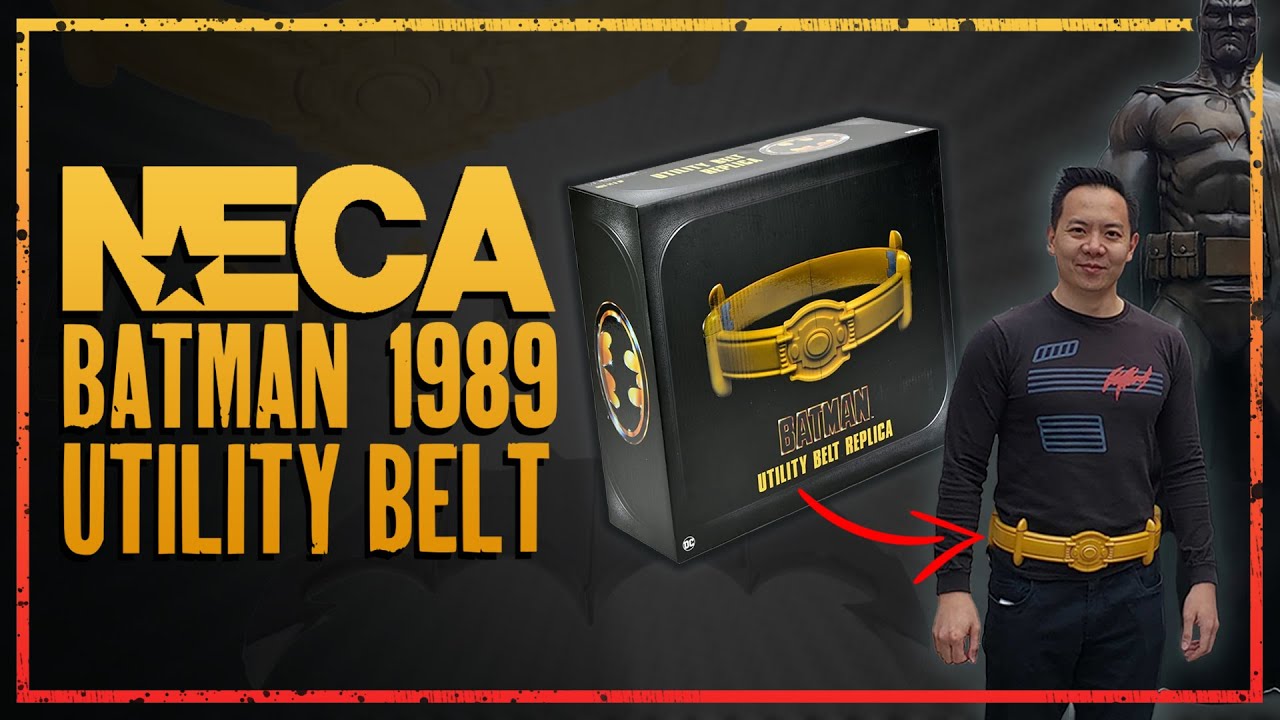 NECA Batman 1989 Utility Belt Review - Does It Include Gadgets From the ...
