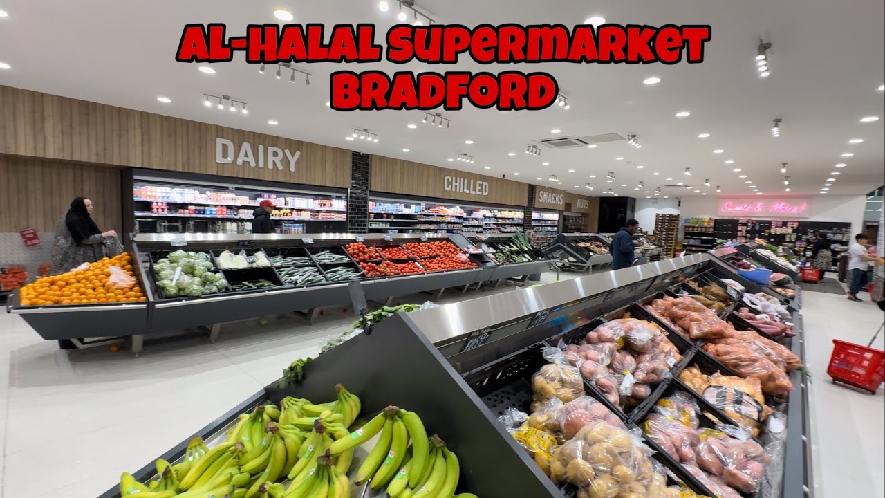 Shopping at Al Halal supermarket Bradford ️ - YouTube