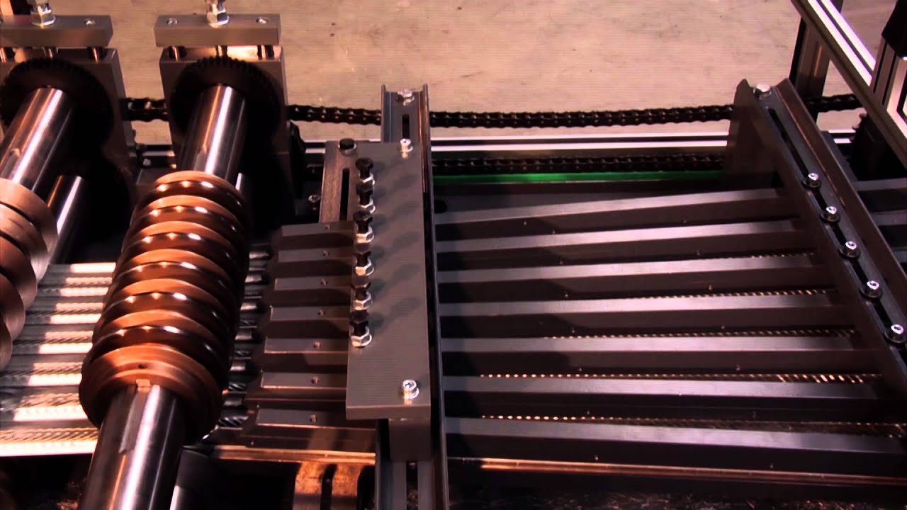 Benmetal RLM IV - automatic machine line for the production of Rib Lath ...