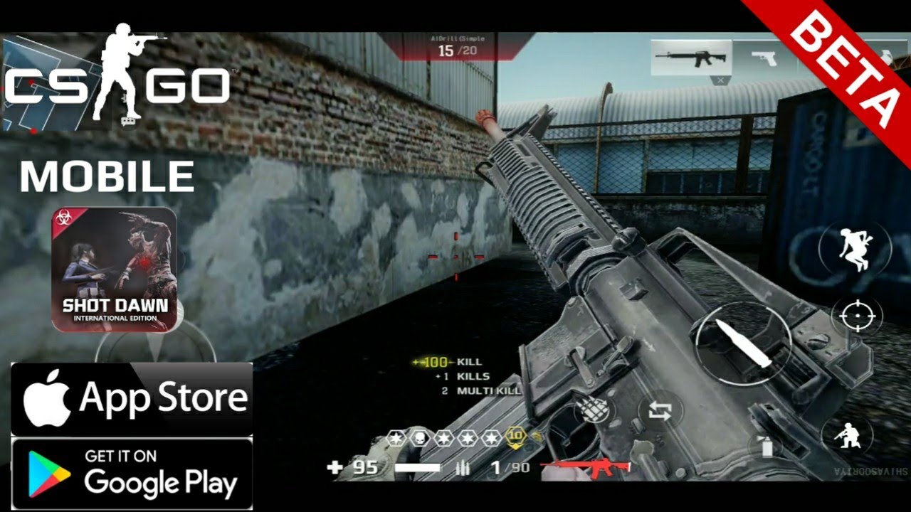 NEW GAME LIKE CSGO FOR ANDROID AND IOS|SHOT DAWN GAMEPLAY FOR ANDROID ...