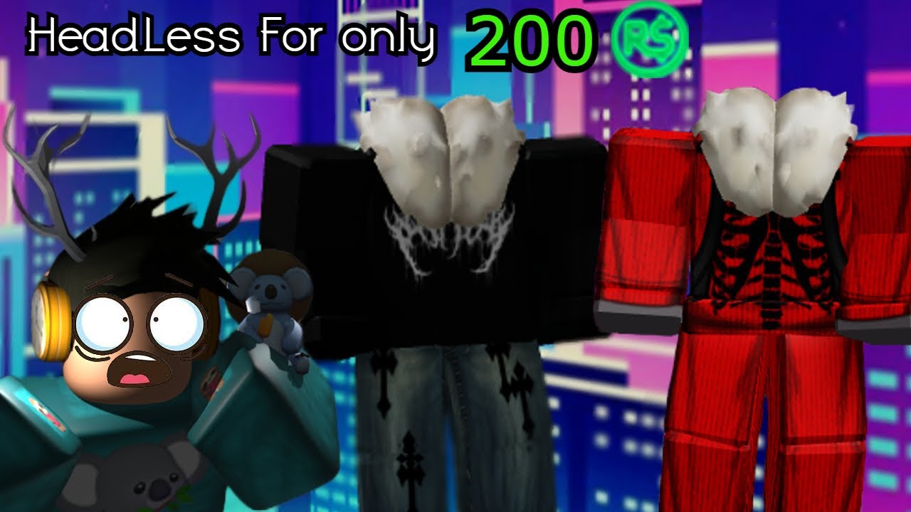 HOW TO GET FREE HEADLESS HEAD in Roblox! (AVATAR TRICKS!) - YouTube