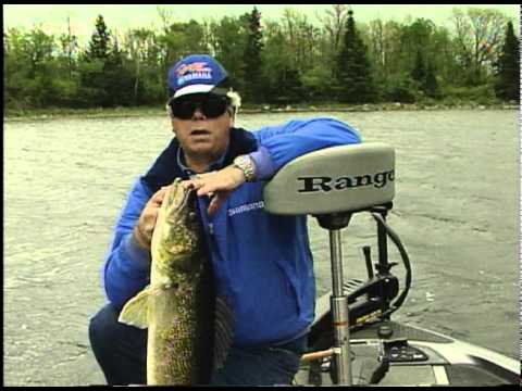 Simply Fishing "MONSTER Walleye at Witch Bay Camp" - YouTube