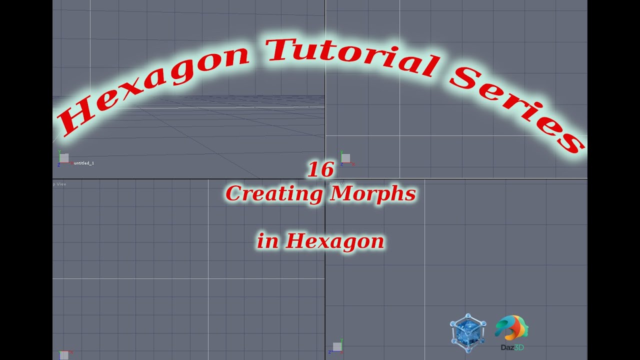 Hexagon Tutorial 16 Creating Morphs - YouTube