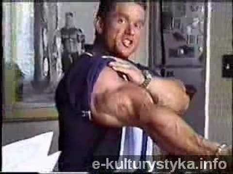 Lee Priest's monster biceps