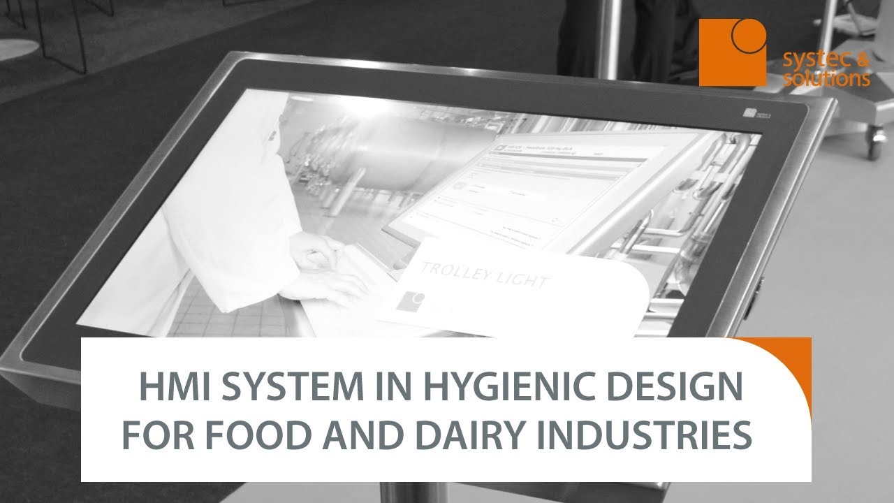 HMI system for food and dairy industries - PILOT - YouTube