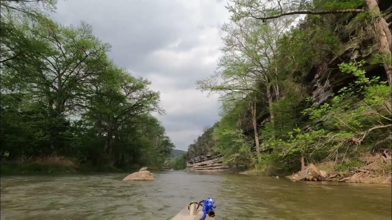 Kayaking the Guadalupe river TX - YouTube