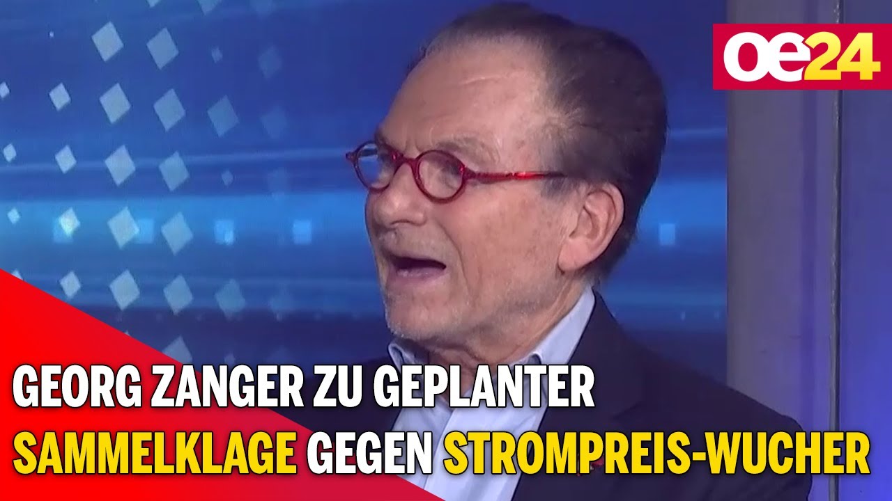 Georg Zanger zu geplanter Sammelklage gegen Strompreis-Wucher - YouTube