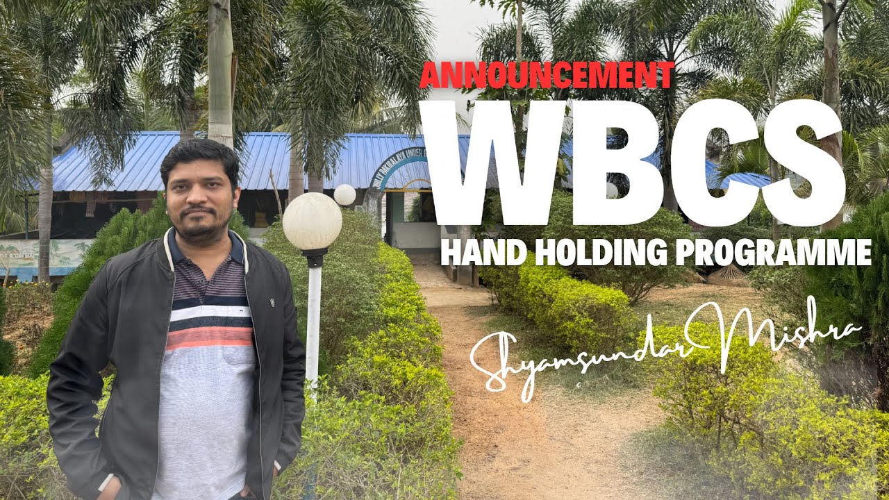 Announcement - WBCS Hand Holding Programme - YouTube
