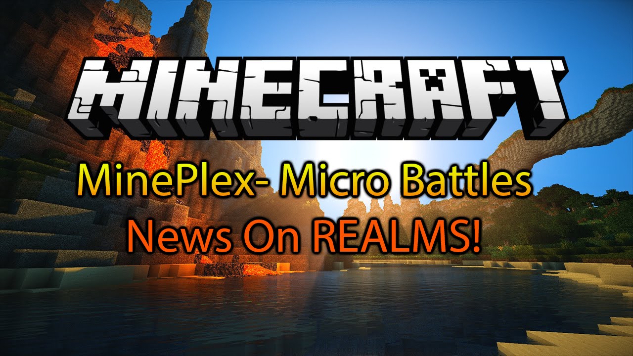 Mineplex- Micro Battles YOU CAN JOIN THE REALM! - YouTube