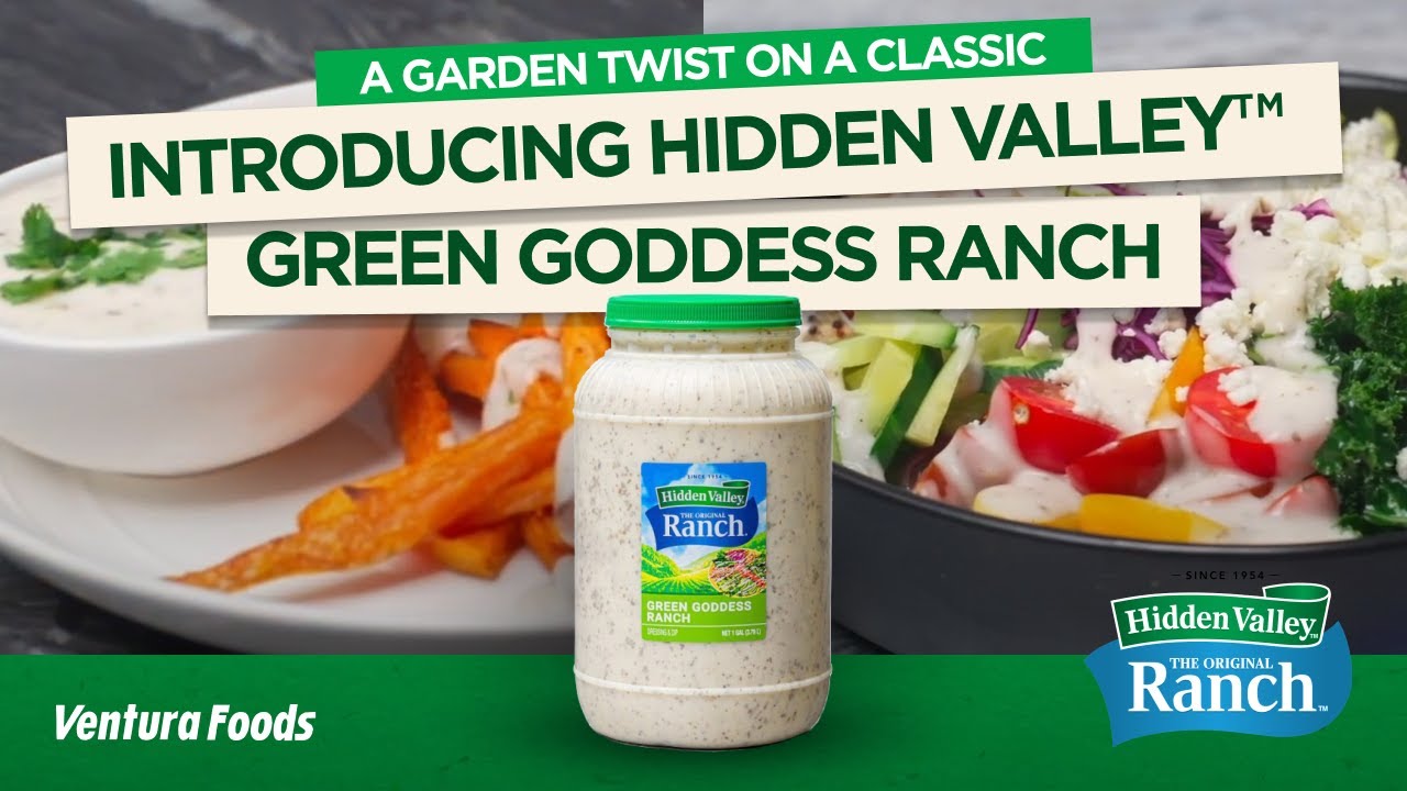 Introducing: Hidden Valley™ Green Goddess Ranch - YouTube