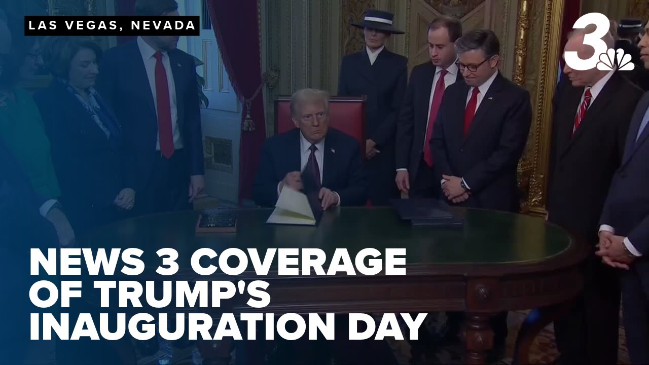 News 3 coverage of Trump's Inauguration Day - YouTube