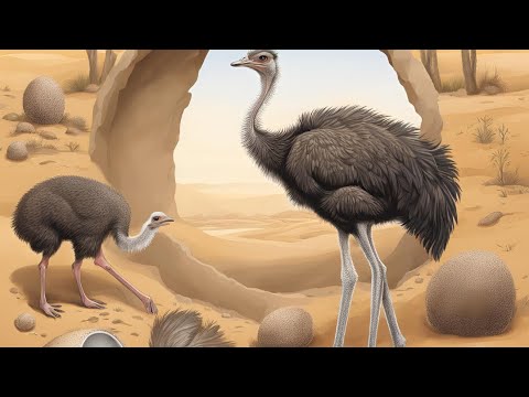The Fascinating Life Cycle of an Ostrich: From Egg to Giant Bird. # ...