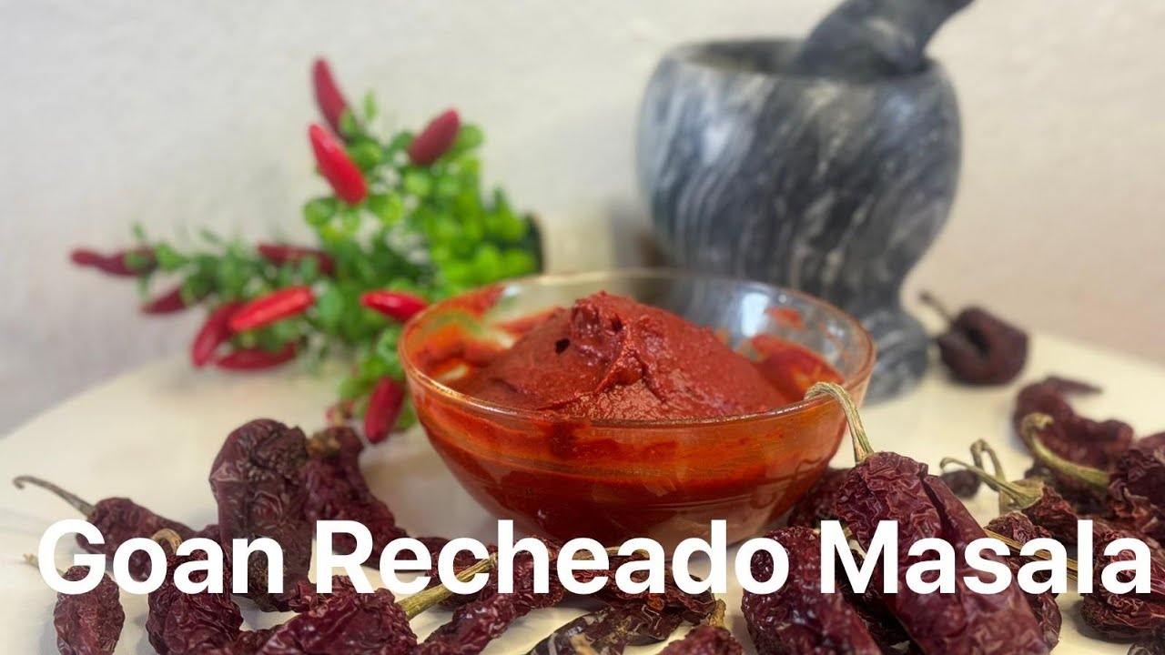 Goan Recheado Masala || Homemade Goan Rechaed Masala || Quick & Easy ...