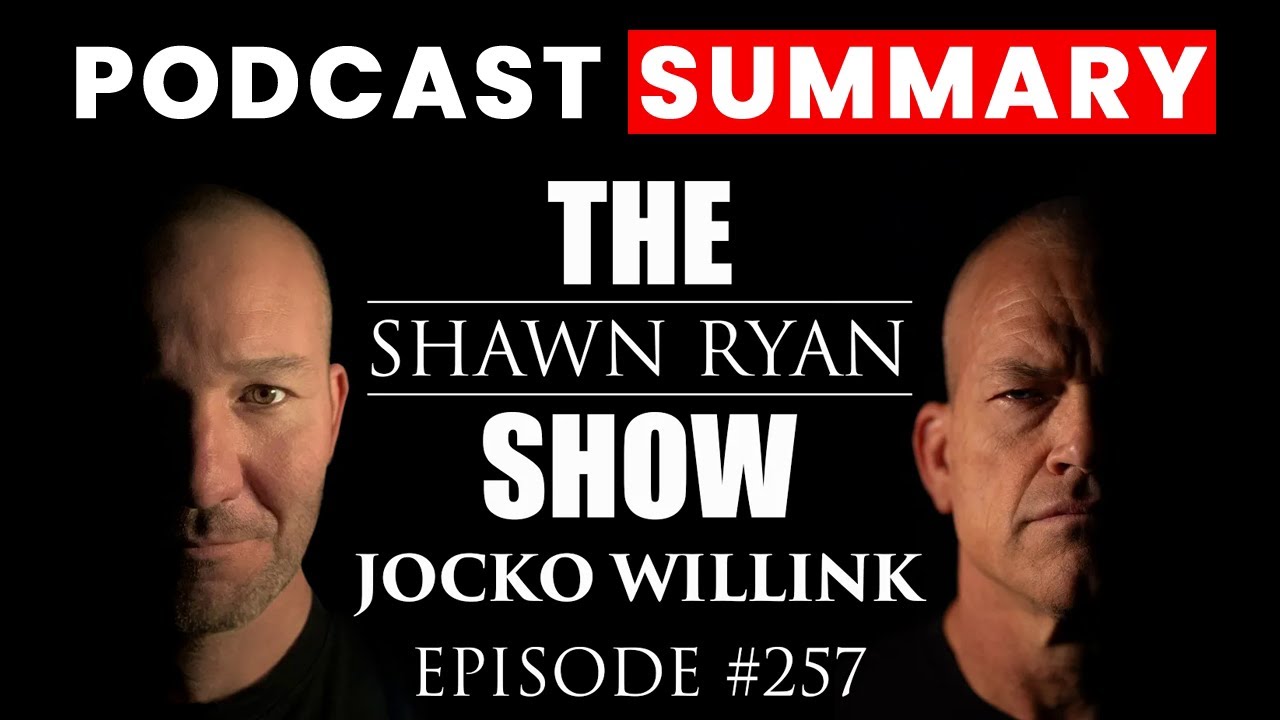 Jocko Willink - Commander of SEAL Team-3 Task Unit Bruiser | Shawn Ryan ...